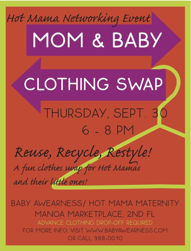 Hot Mama Maternity: Clothing Swap Time!