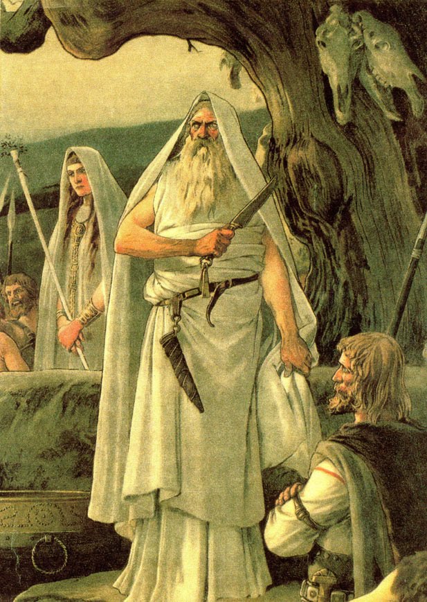 No lo Sabía: La Cultura Celta, LOS DRUIDAS