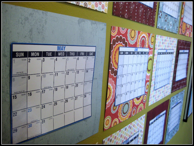 cue the confetti: blank calendar