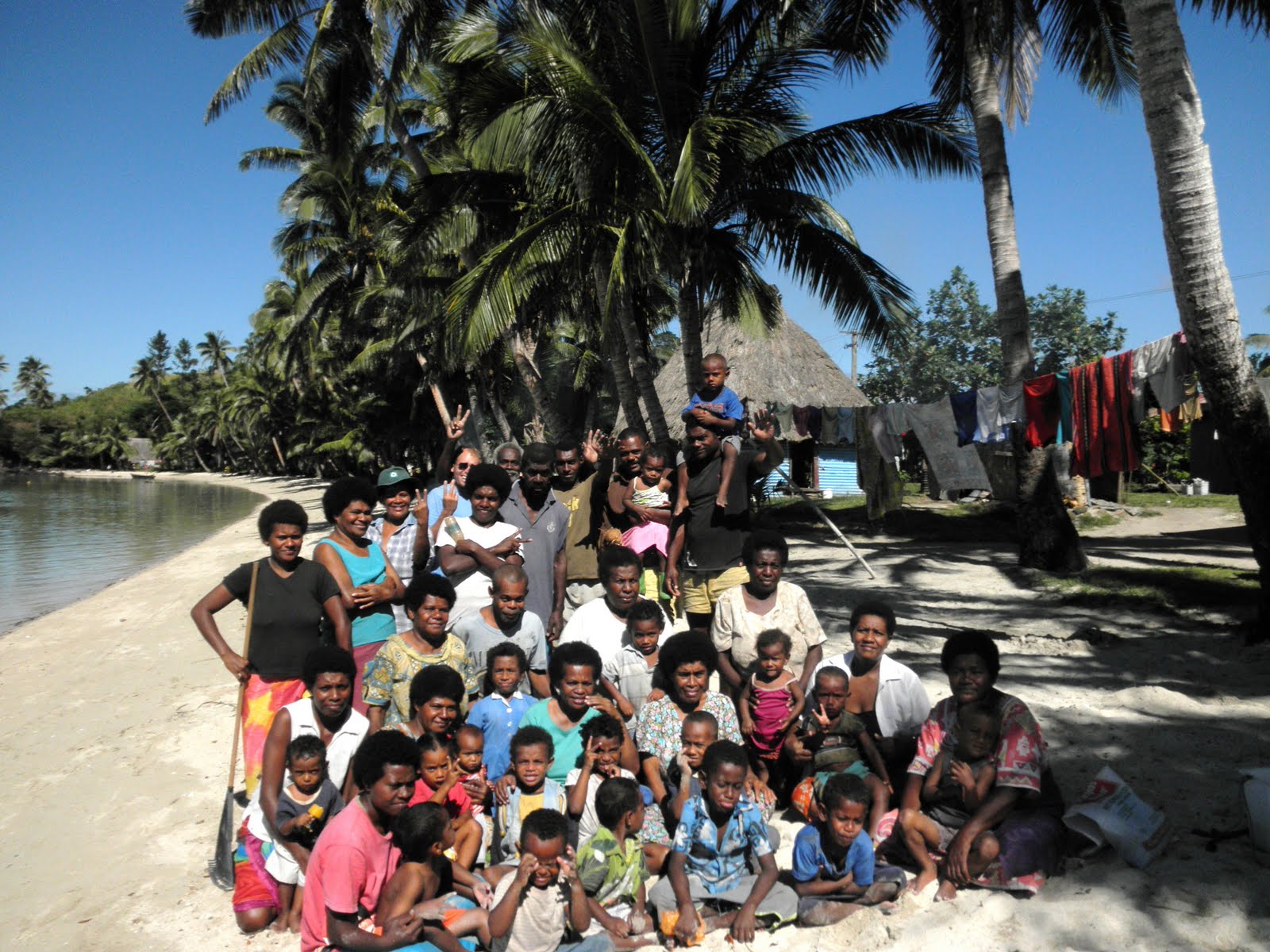 Leslie & John in Fiji
