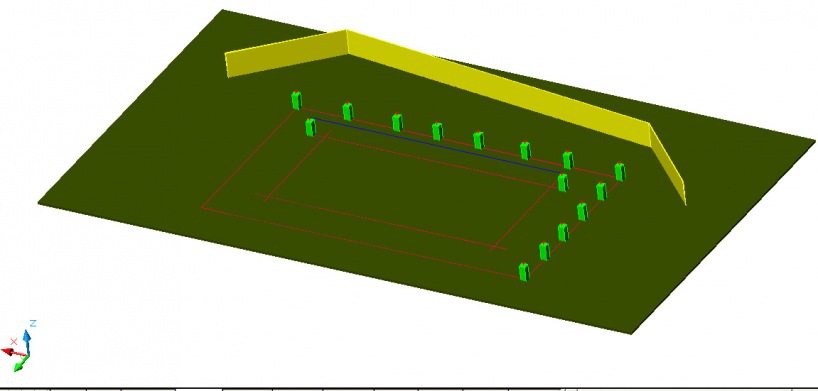 Civil Engineering in Bits: Basic Setting Out of a Building