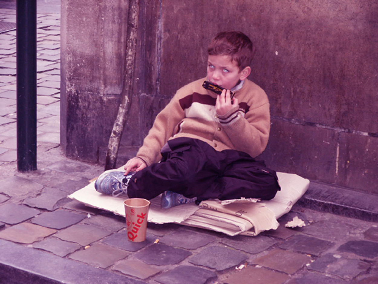 Albert's Sermon Illustrations: I Am Blind, Please Help!