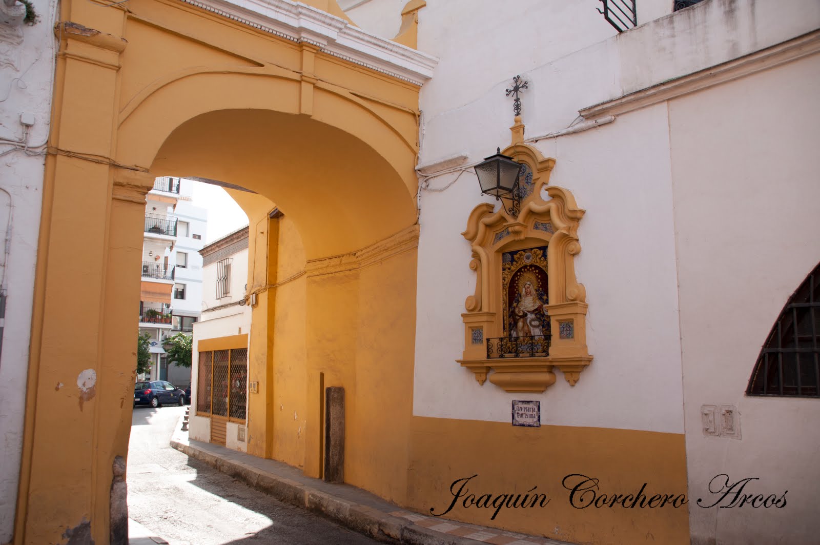 Los rincones de mi Sevilla.: El arco del Postigo