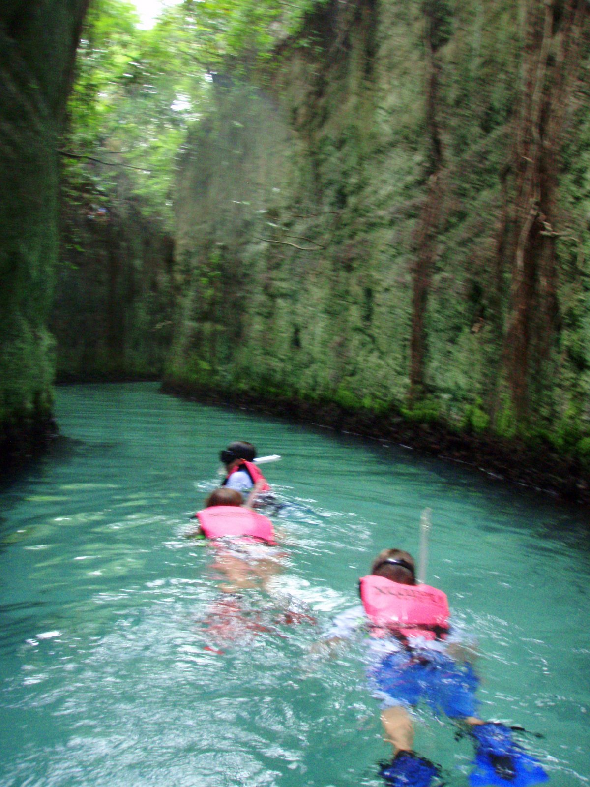 It's 5 oclock somewhere: Xcaret River float