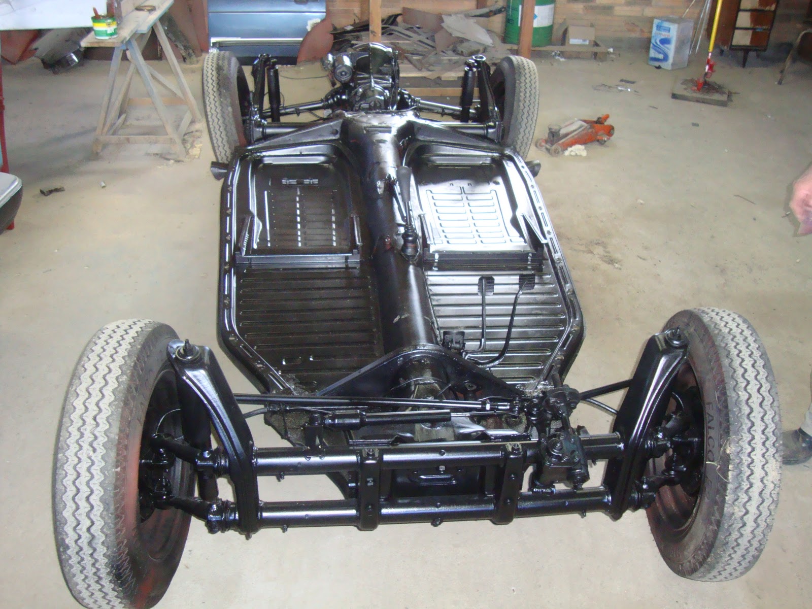 fusca sc: 2° ETAPA PREPARAÇÃO E PINTURA CHASSI