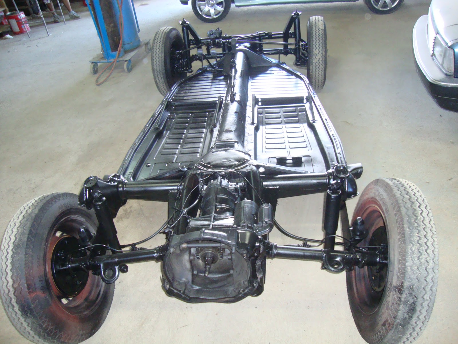 fusca sc: 2° ETAPA PREPARAÇÃO E PINTURA CHASSI