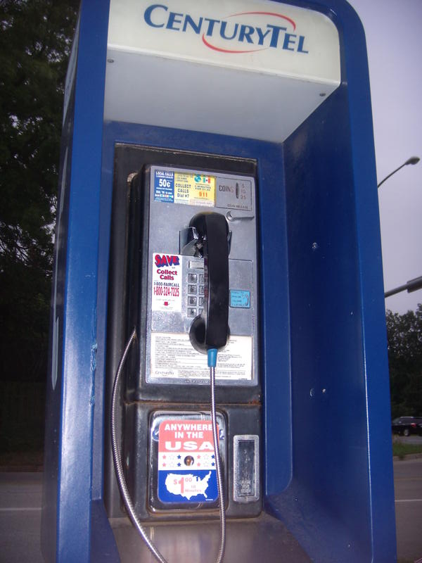PayPhoneBox: +15734459051, CenturyTel Payphone, Sinclair Gas Station ...