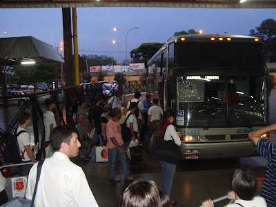 .: Estive visitando a rodoviária de Maringá hoje na boca da noite
