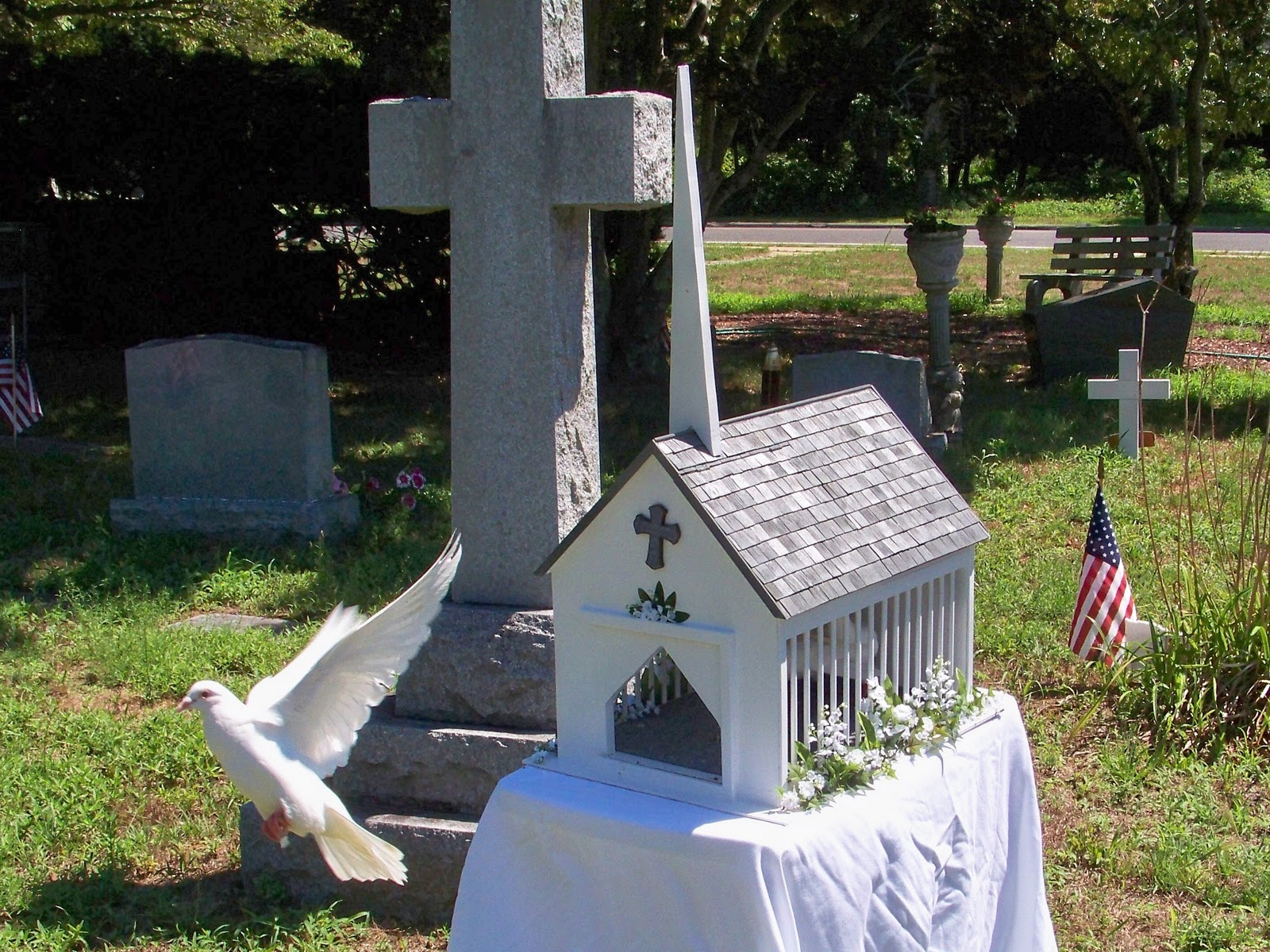 Lasting Memories by Sharon: Memorial Doves