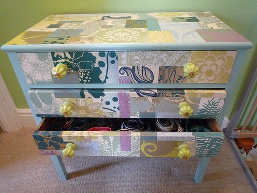 Quilts + Color: Perfect Painted Patchwork Furniture