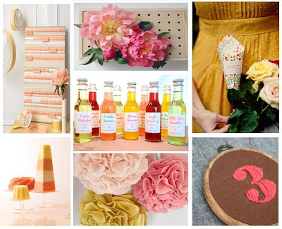 Horizontal Stripes: Sample DIY Inspiration Board