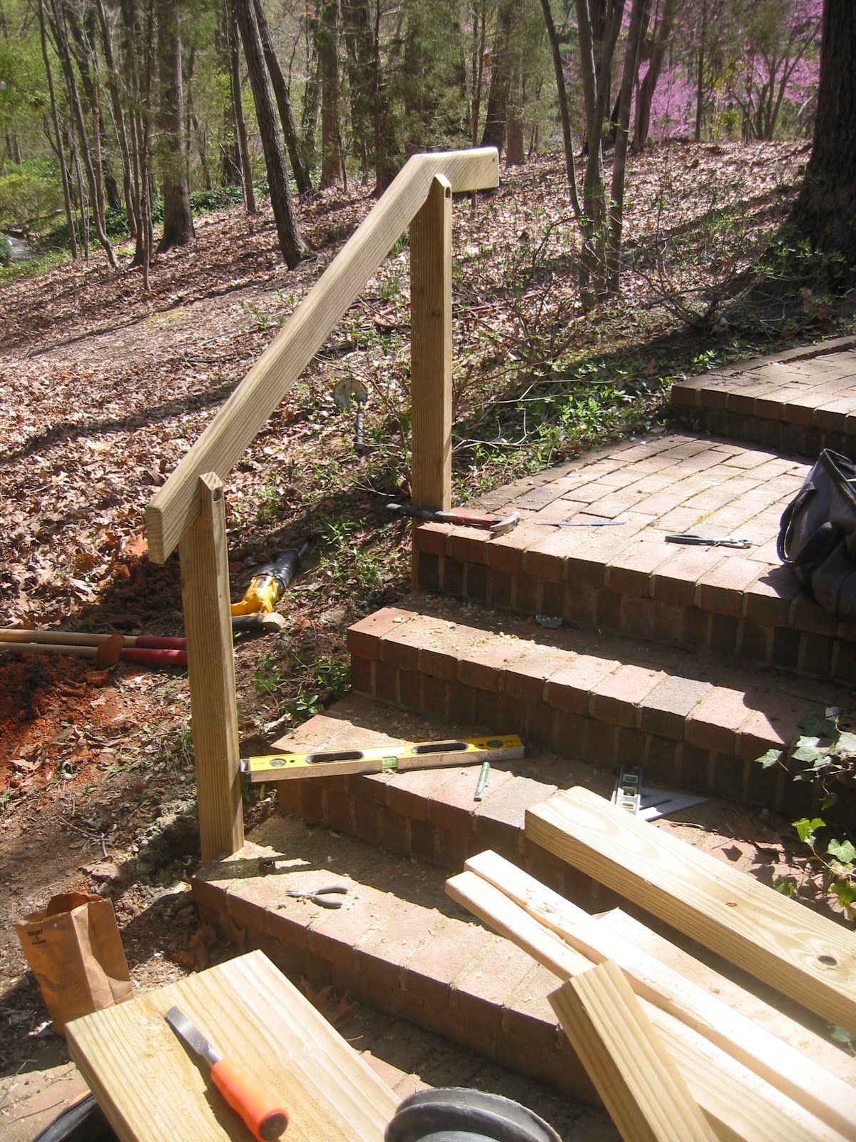 DammanWorks/Carpentry: Exterior Handrail