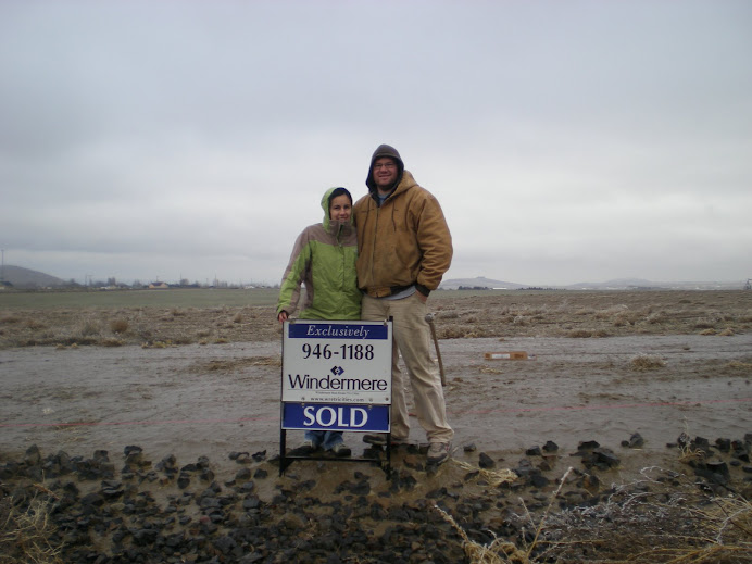 Clark Home Building Project: Staking out the House for Excavation!