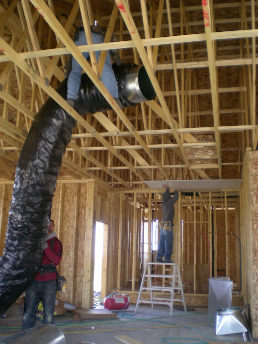 Clark Home Building Project: Staking out the House for Excavation!