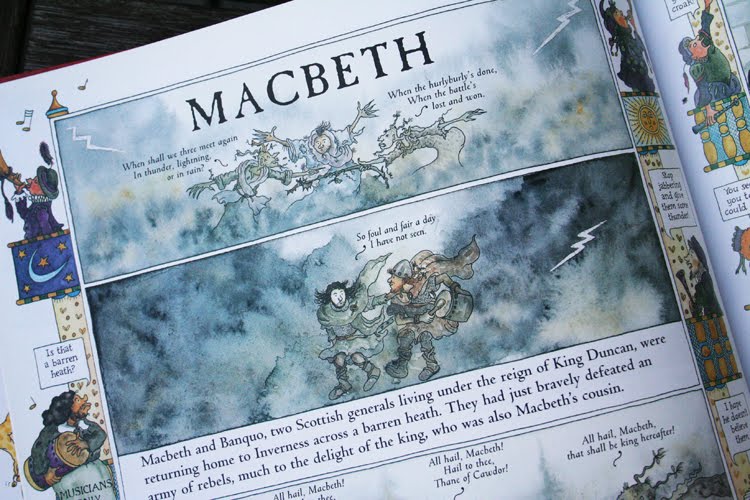 The Book Children: Shakespeare...comic book style?