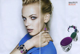 The Dutch Models: Dorith Mous voor Swatch Bijoux