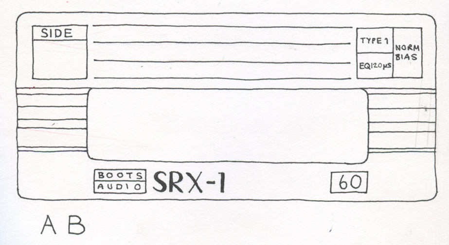 Design Practice: New cassette drawings...