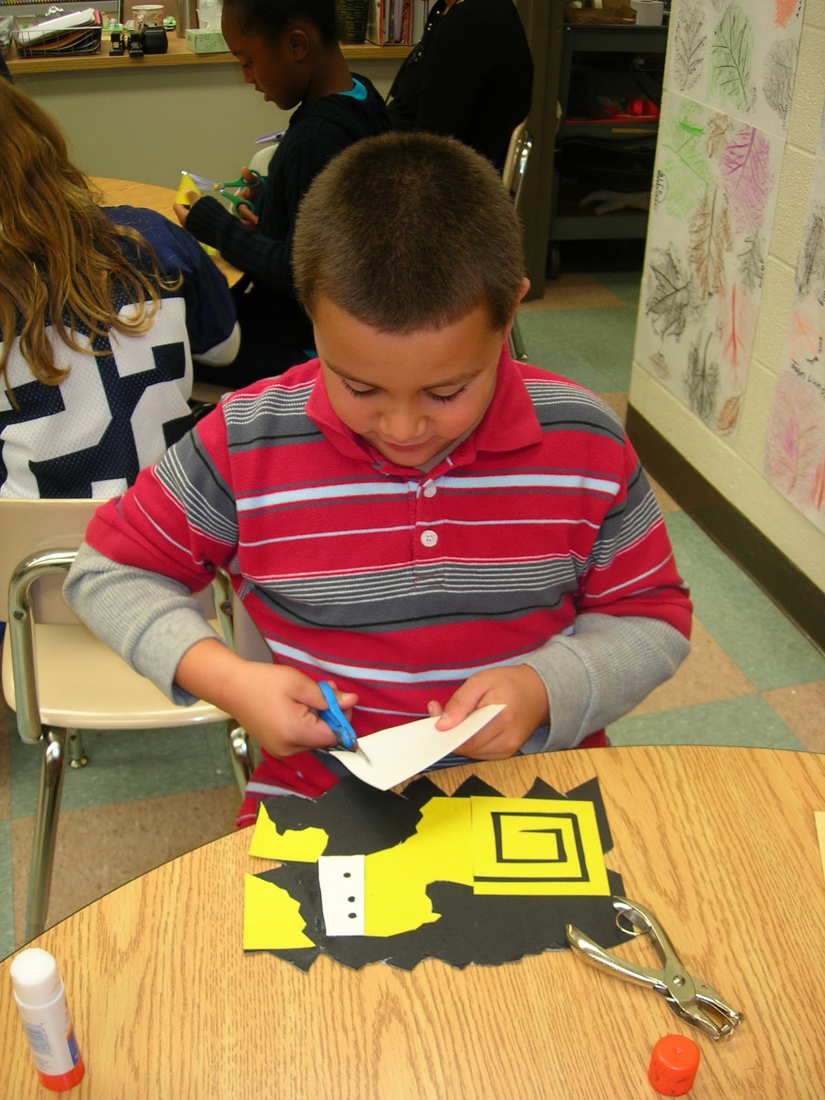 Mrs. Manzella's Student Gallery: 3RD GRADE: COLLOGRAPH PRINTS