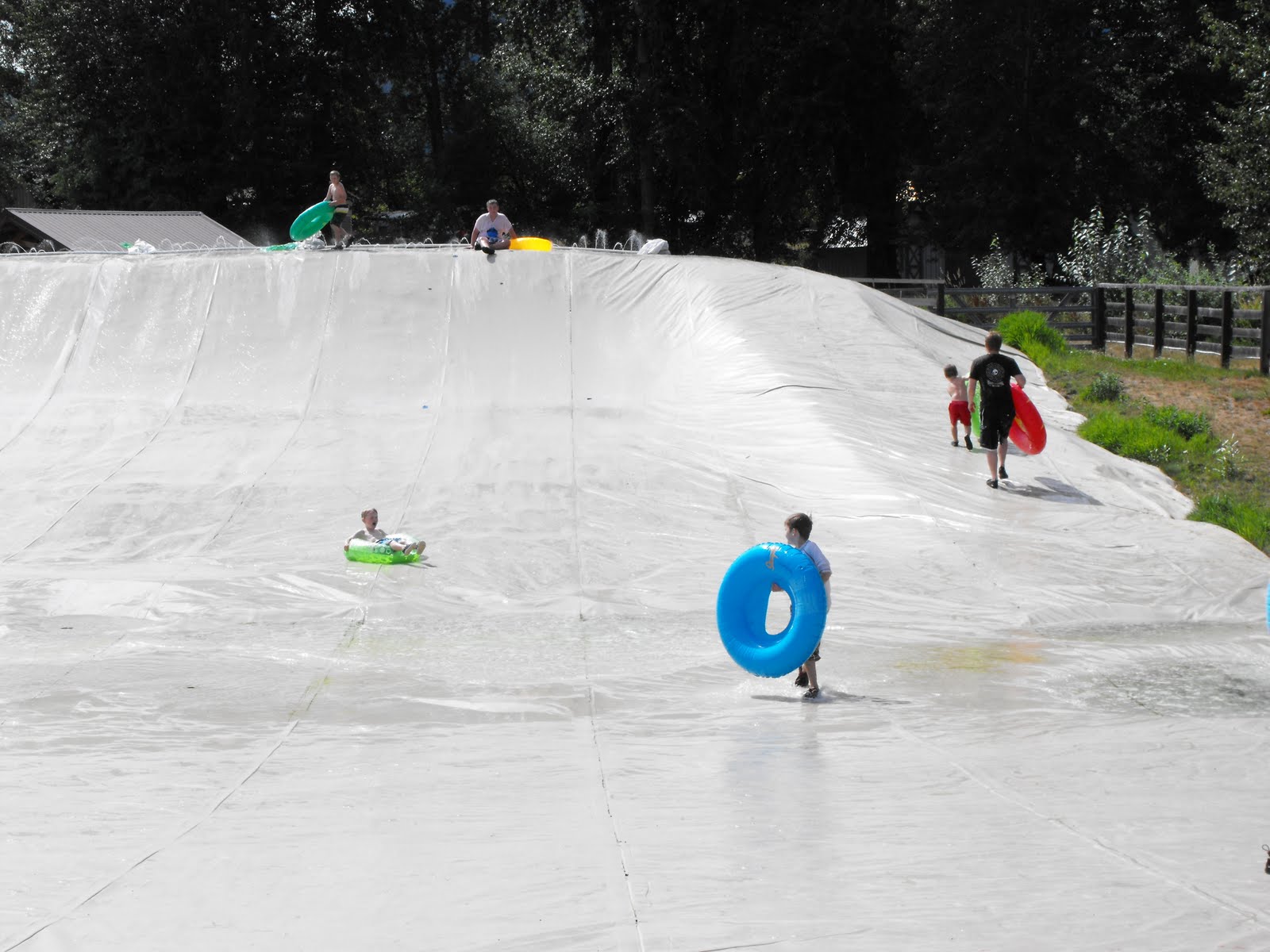 Fun In Port Orchard!: #2 of 5 - Ensign Ranch - Giant Slip-N-Slide!