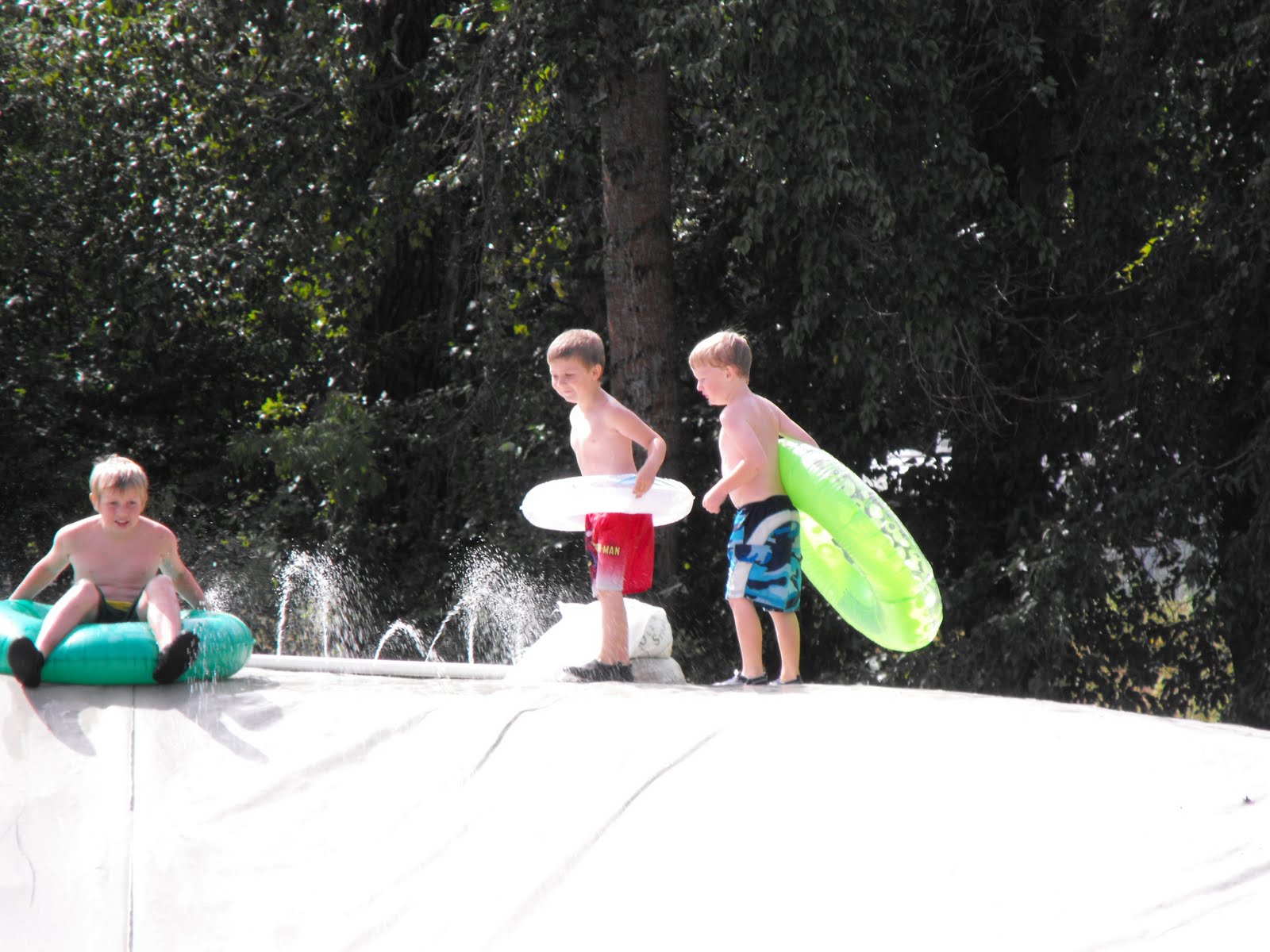 Fun In Port Orchard!: #2 of 5 - Ensign Ranch - Giant Slip-N-Slide!