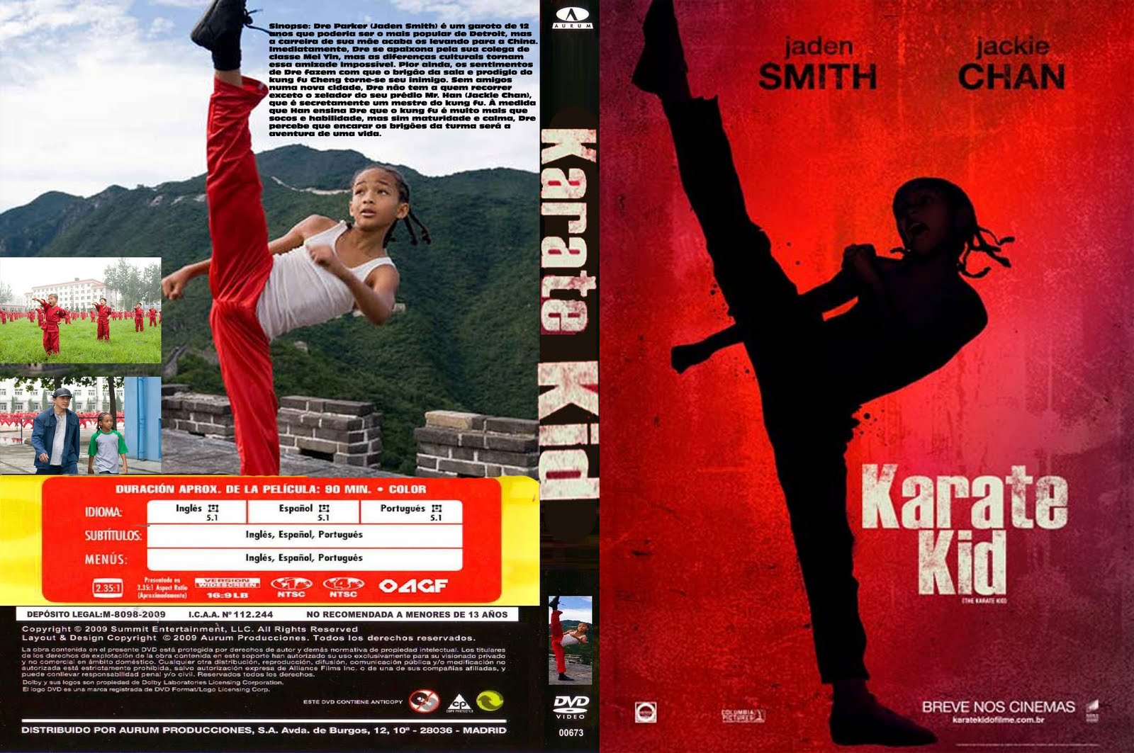 Capas Filmes Aventura: Karate Kid