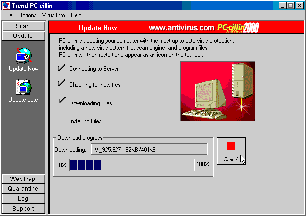 ฮาร์แวร์และยูทิลิตี้เบื้องต้น: บทที่ 10 การติดตั้งโปรแกรมแอนดี้ไวรัส PC ...