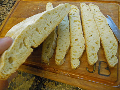 Jim's Galley: JB's Calamari with Sour Dough Multigrain Chibatta Bread