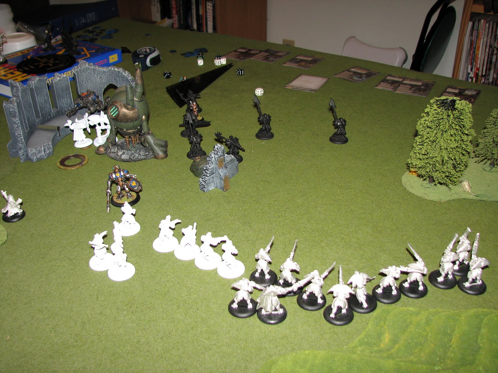 The Crash Room: Cygnar vs Retribution: The Revenge of Vyros