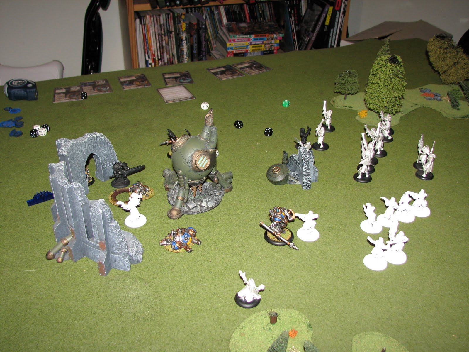 The Crash Room: Cygnar vs Retribution: The Revenge of Vyros