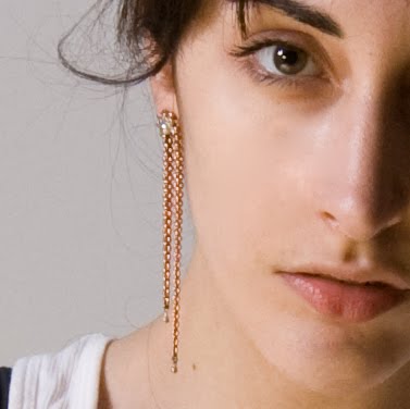 VagaBond Nyc: Accessory of the week: 80's Copper String Earrings