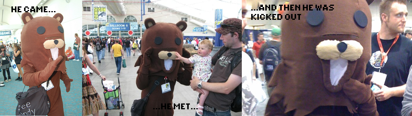 The Rise, and Rise again, of Gee!: pedo bear