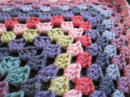 A Woman of Notes: Granny Square Rug