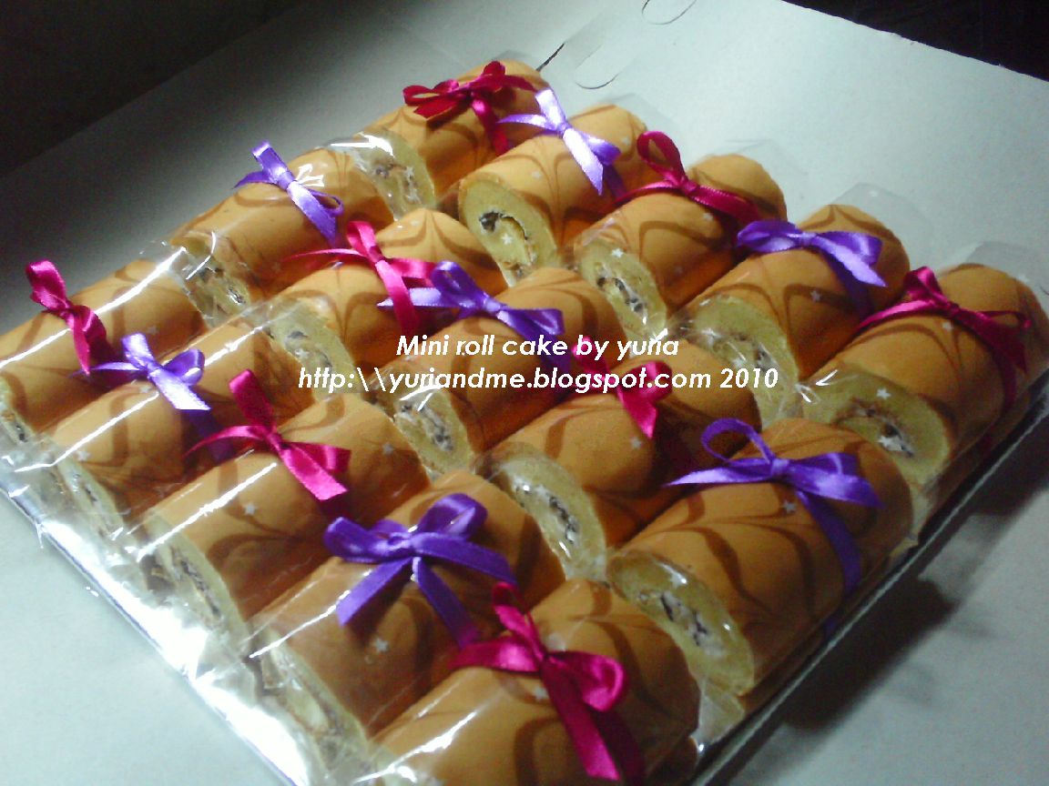 Dapur Yuri - Online Cake Shop: Soes Cocktail and Mini Roll Cake