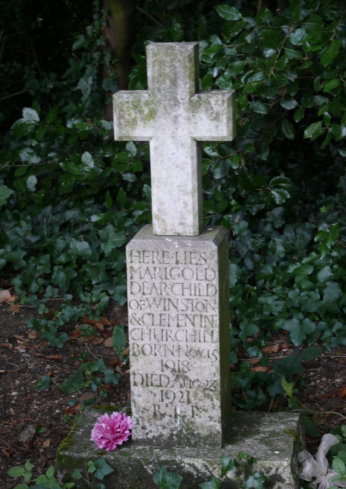 Cemetery Explorers: Marigold Churchill, Kensal Green cemetery, London.