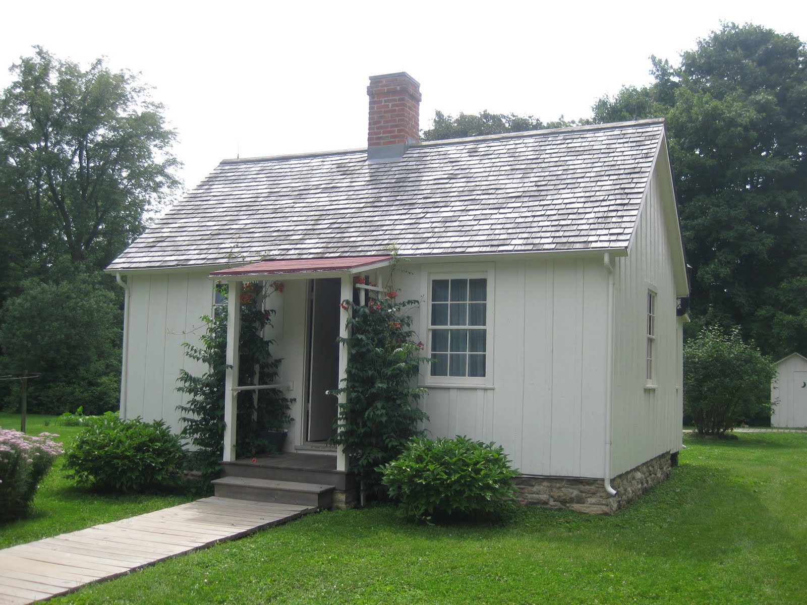 Iowa Farmhouse: A True Iowa Farmhouse... The Herbert Hoover Birth Place ...