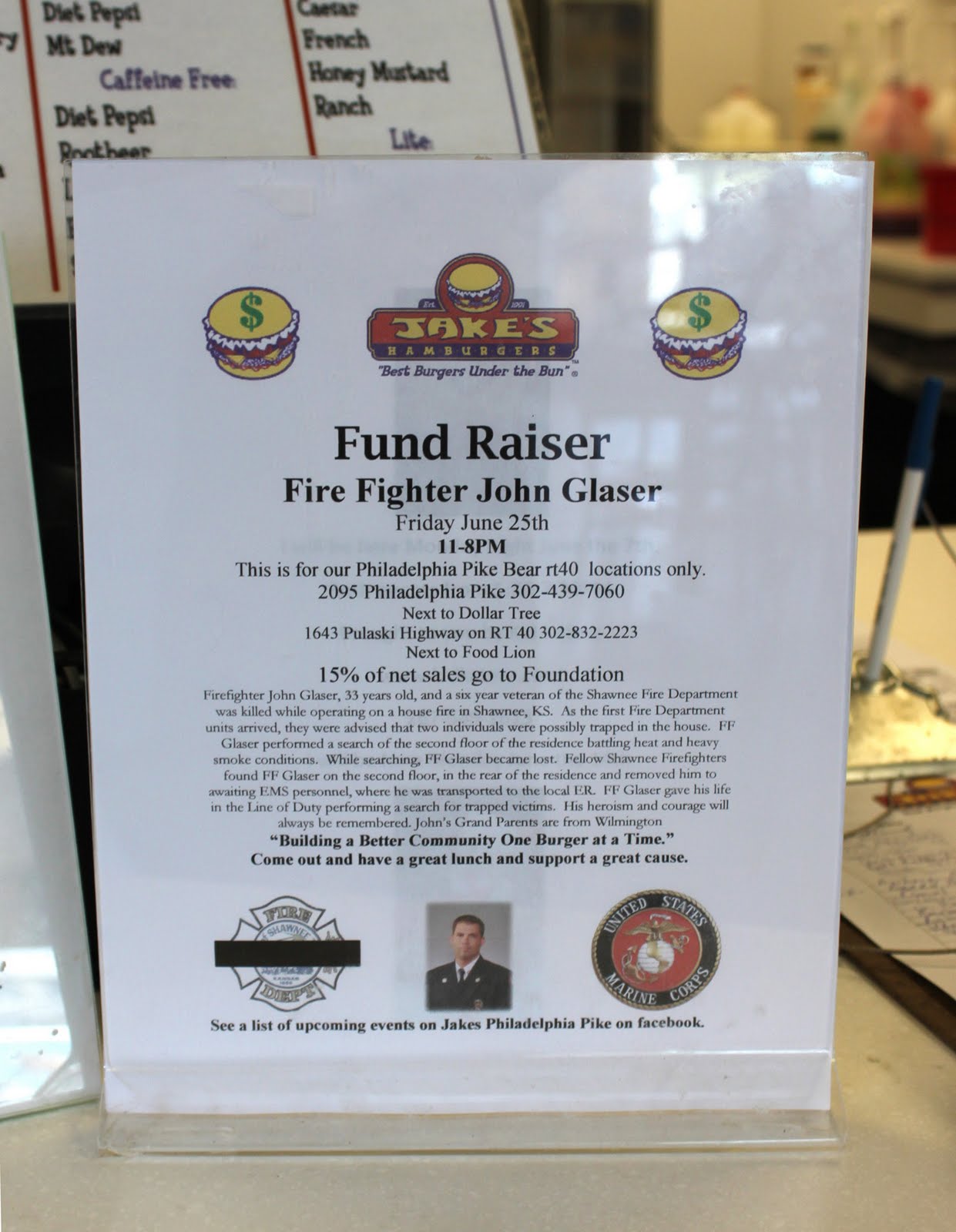 Fire-Rescue-EMS Around the World: Fundraiser for Firefighter John Glaser