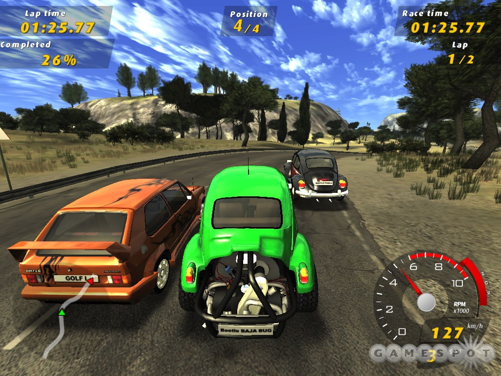 Take Your Time Fellas: VOLKSWAGEN GTI RACING (RARE GAME)