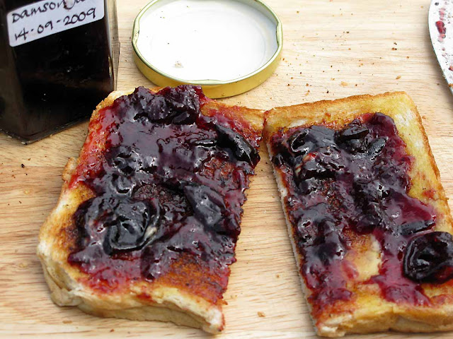 Pheasant Place: Pickled damsons