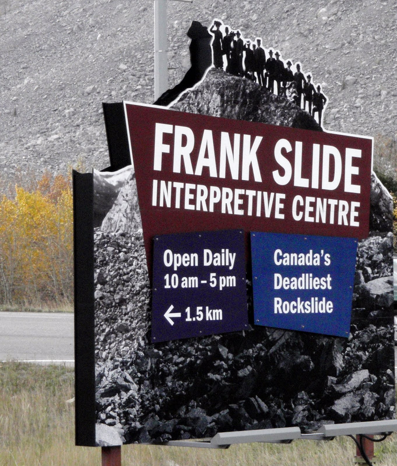 Don't miss the Interpretive Centre, it is very interesting and so is ...