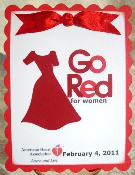 Luv Scrapping Together: Go Red!