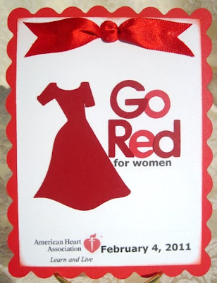 Luv Scrapping Together: Go Red!