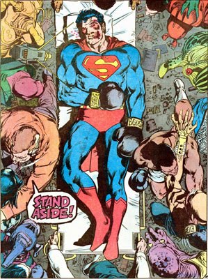 Reign of the Supermen #67: Boxing Superman