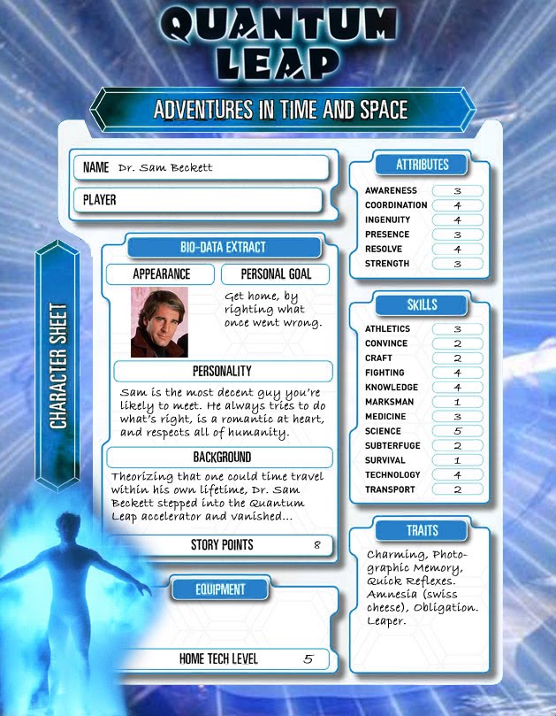 Doctor Who RPG: Quantum Leap Edition