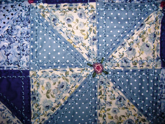 Jardim Bordado: Técnicas de Patchwork