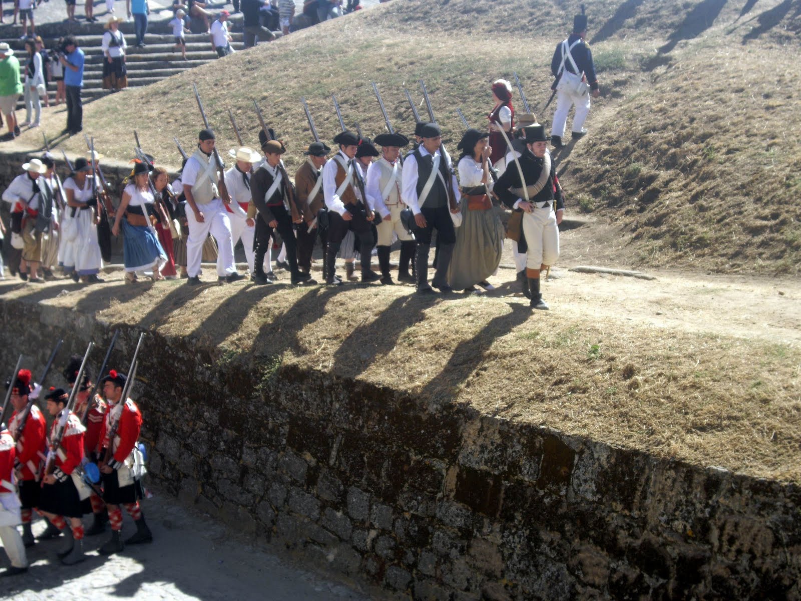 GUERRA DE LA INDEPENDENCIA ESPAÑOLA: RECREACIÓN DE LA TOMA DE LA PLAZA ...