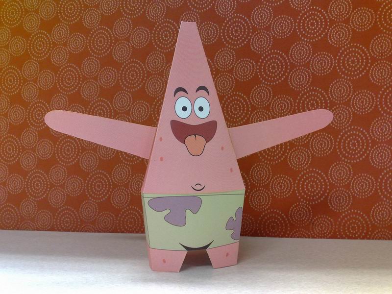 Ruang Antho: PatrickStar Papertoy