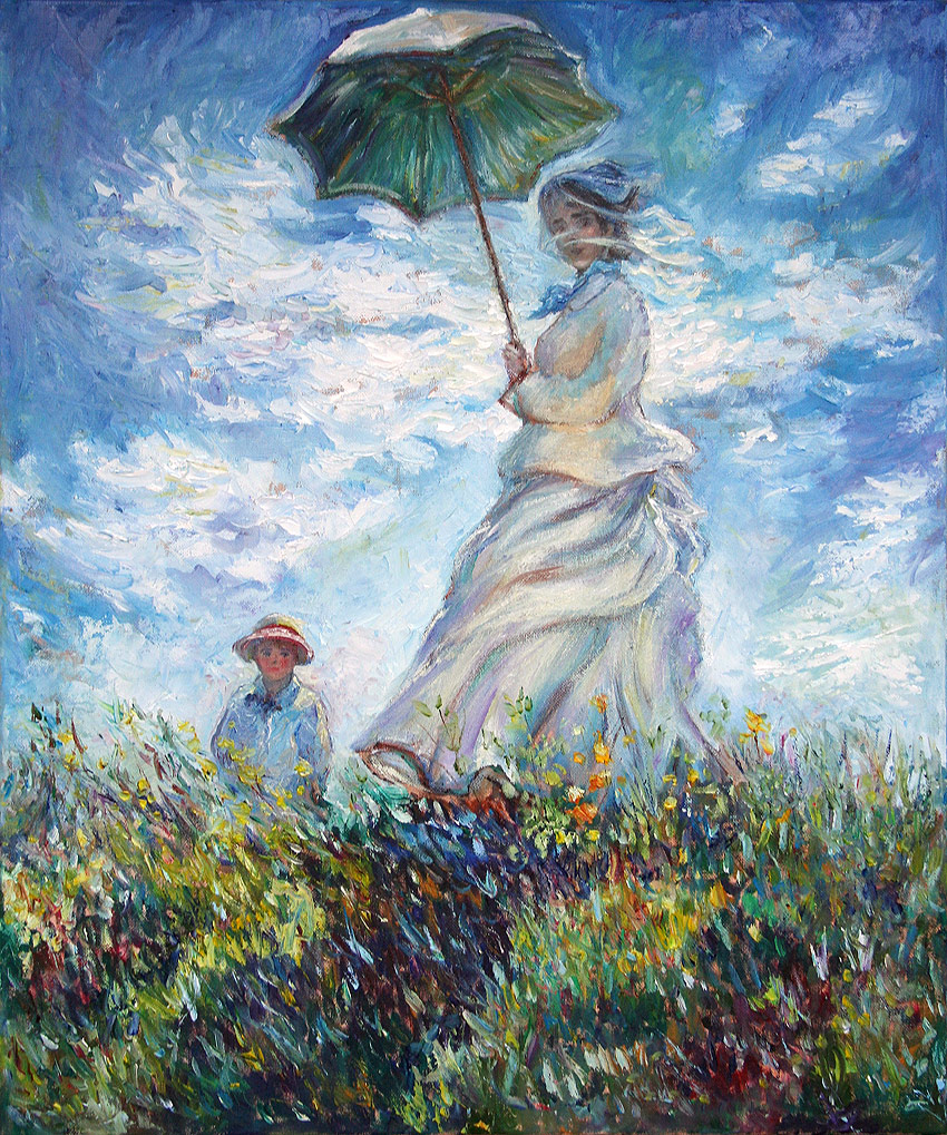 DIVAGAR SOBRE TUDO UM POUCO: Claude Monet - Um dos maiores Pintores ...