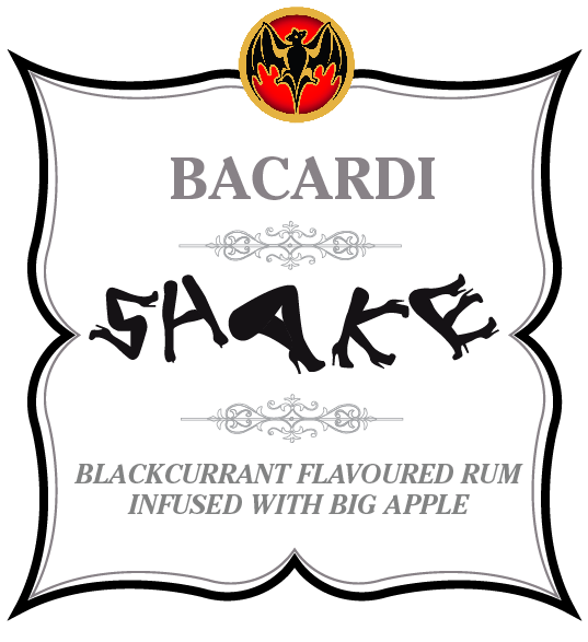 Bacardi: Final Designs of Bottle Labels - Optrex