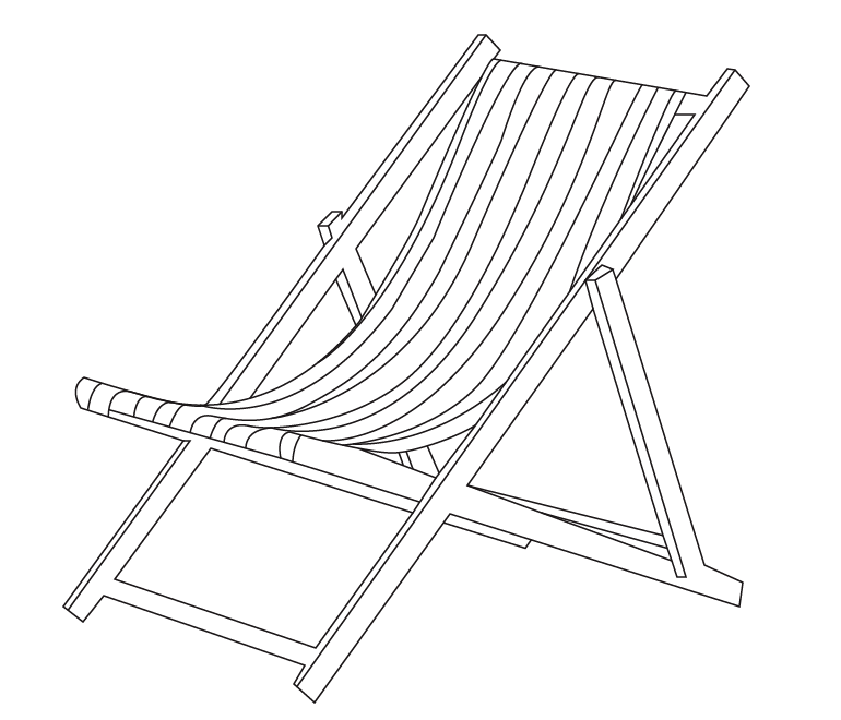 How To Draw A Deck Chair Easy at Elijah Byrnes blog
