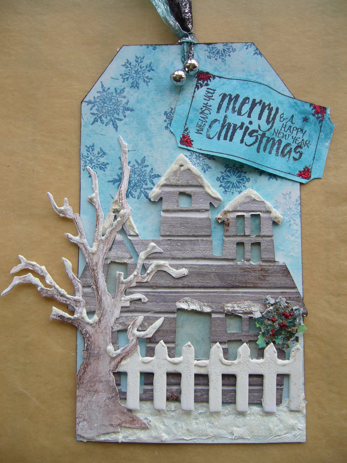 Wendy's Art and Craft Journal: Tim Holtz 12 days of Christmas tags